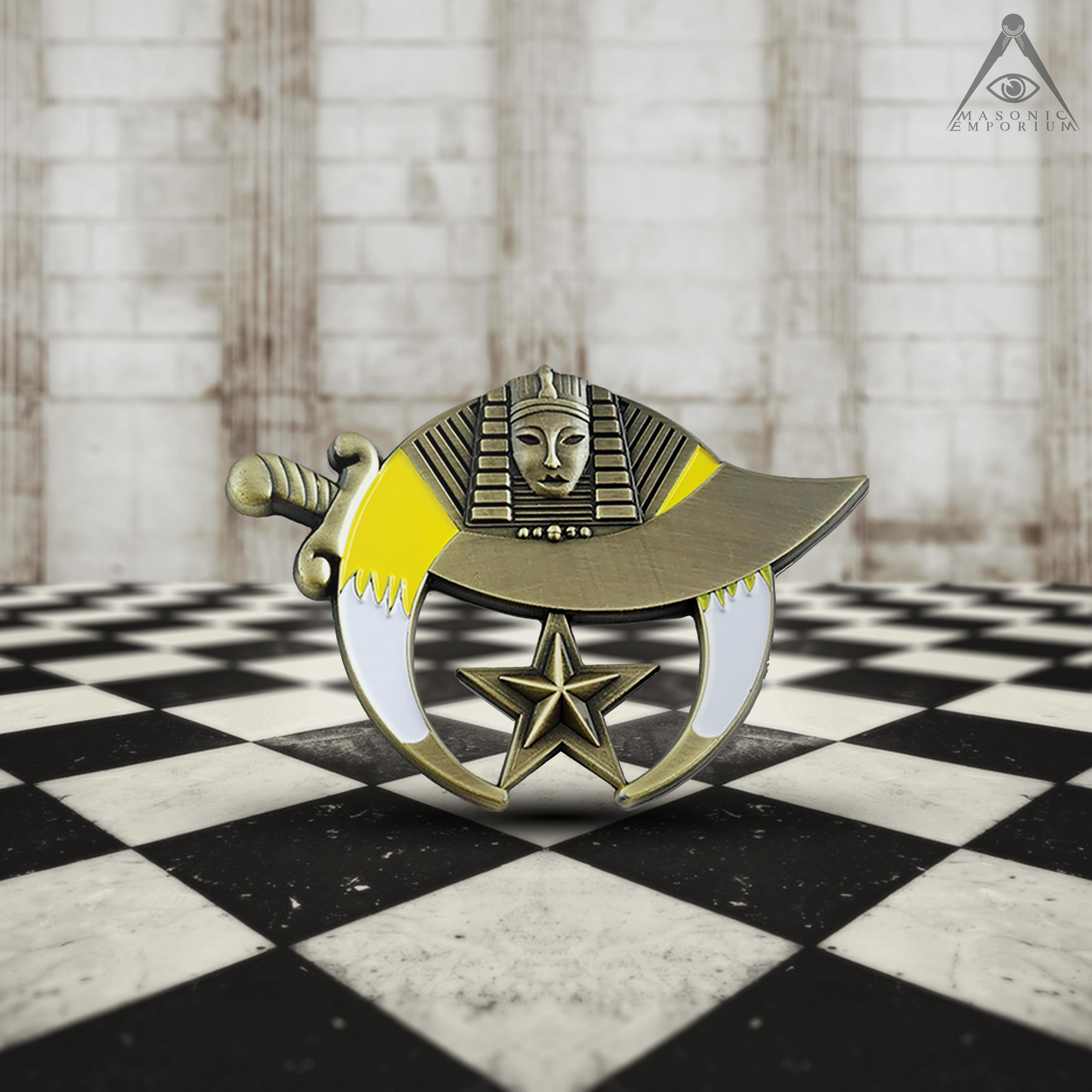 Shriner Cutout Auto Emblem - Etsy
