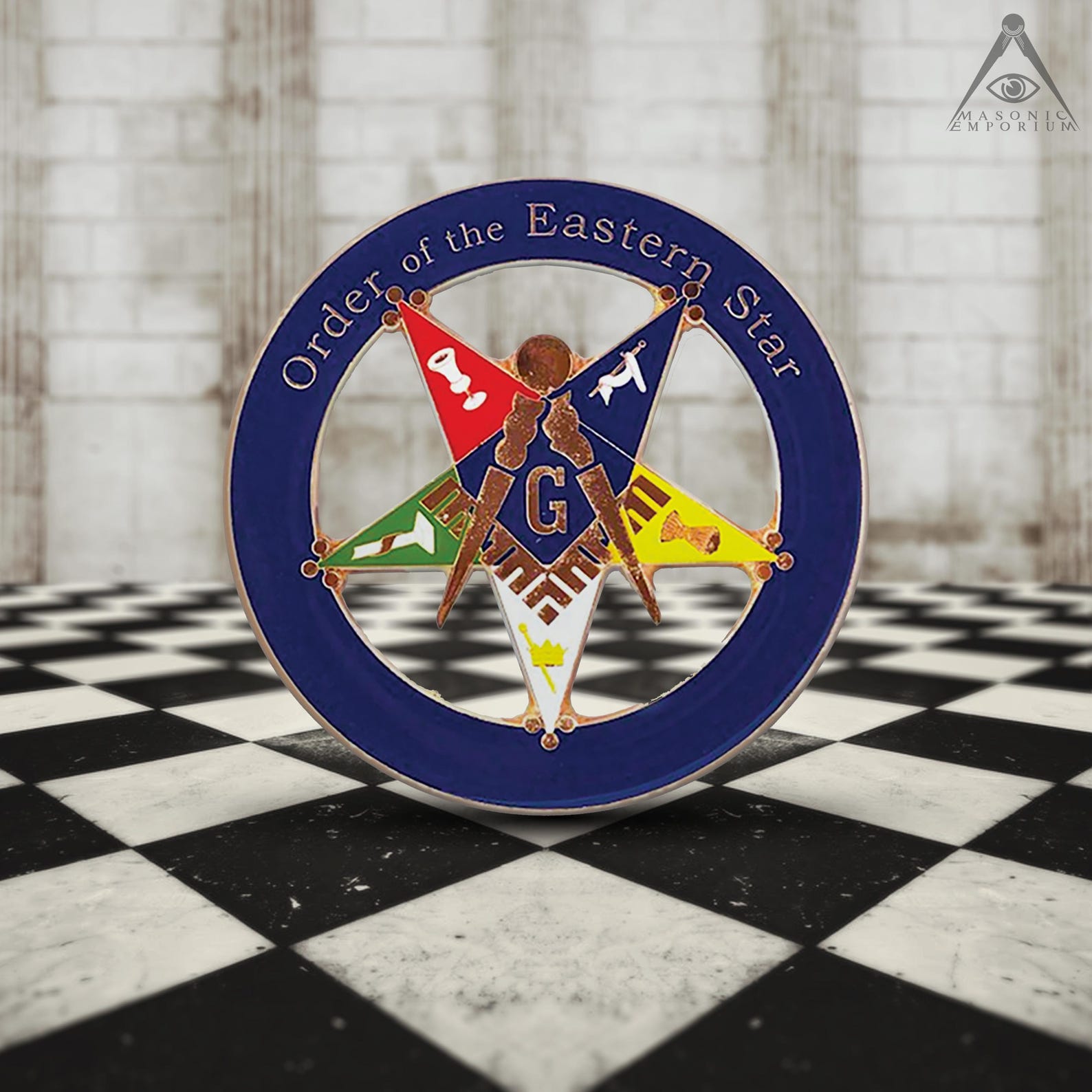 Order of the Eastern Star Patron Auto Emblem - Etsy