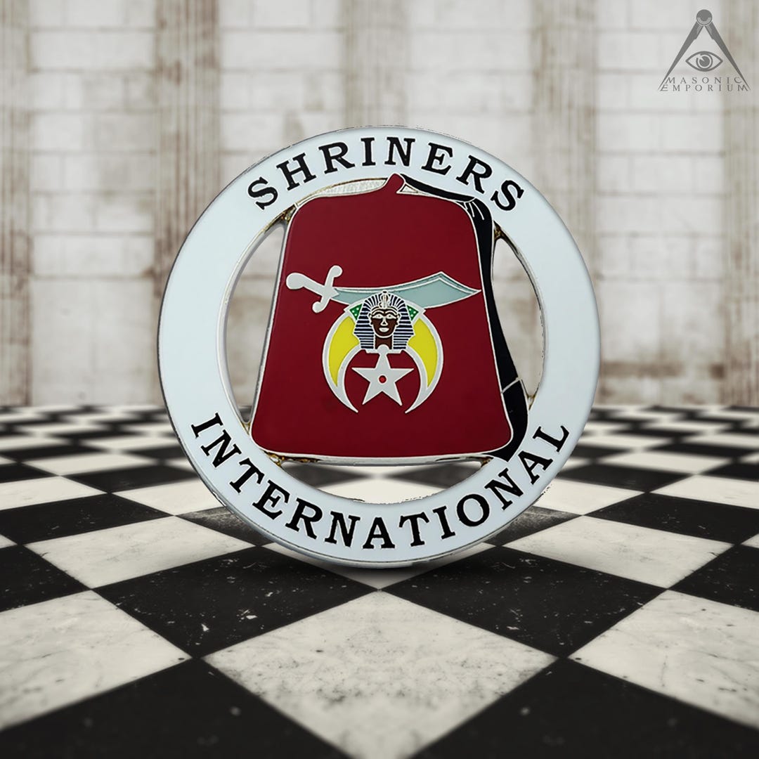 Shriners International Fez Auto Emblem - Etsy