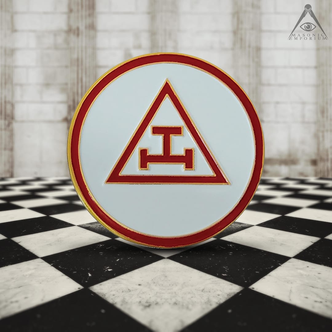 Royal Arch Triple Tau Masonic Auto Emblem - Etsy