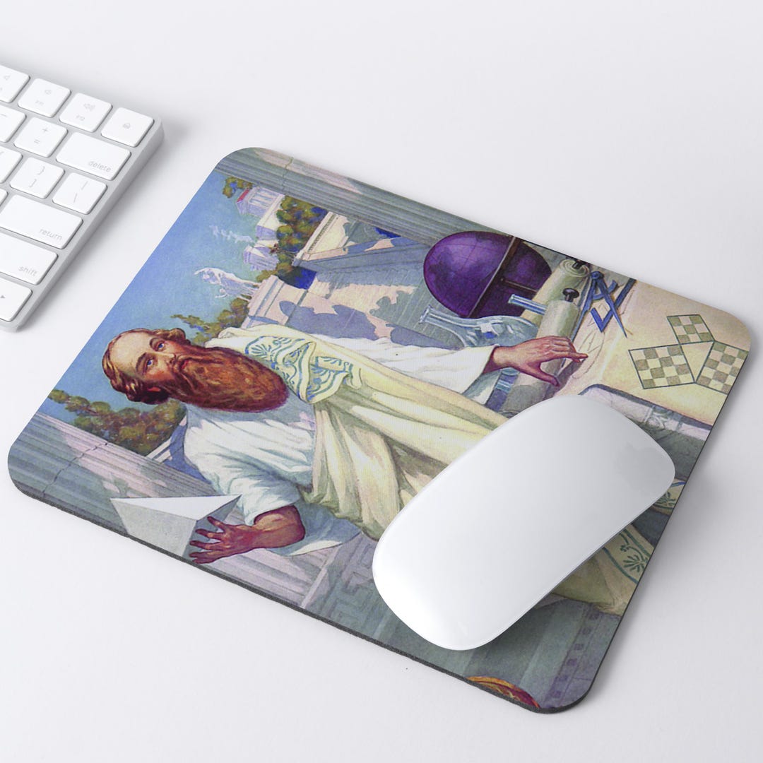 Masonic "pythagoras of Crotona" Mouse Pad - Etsy