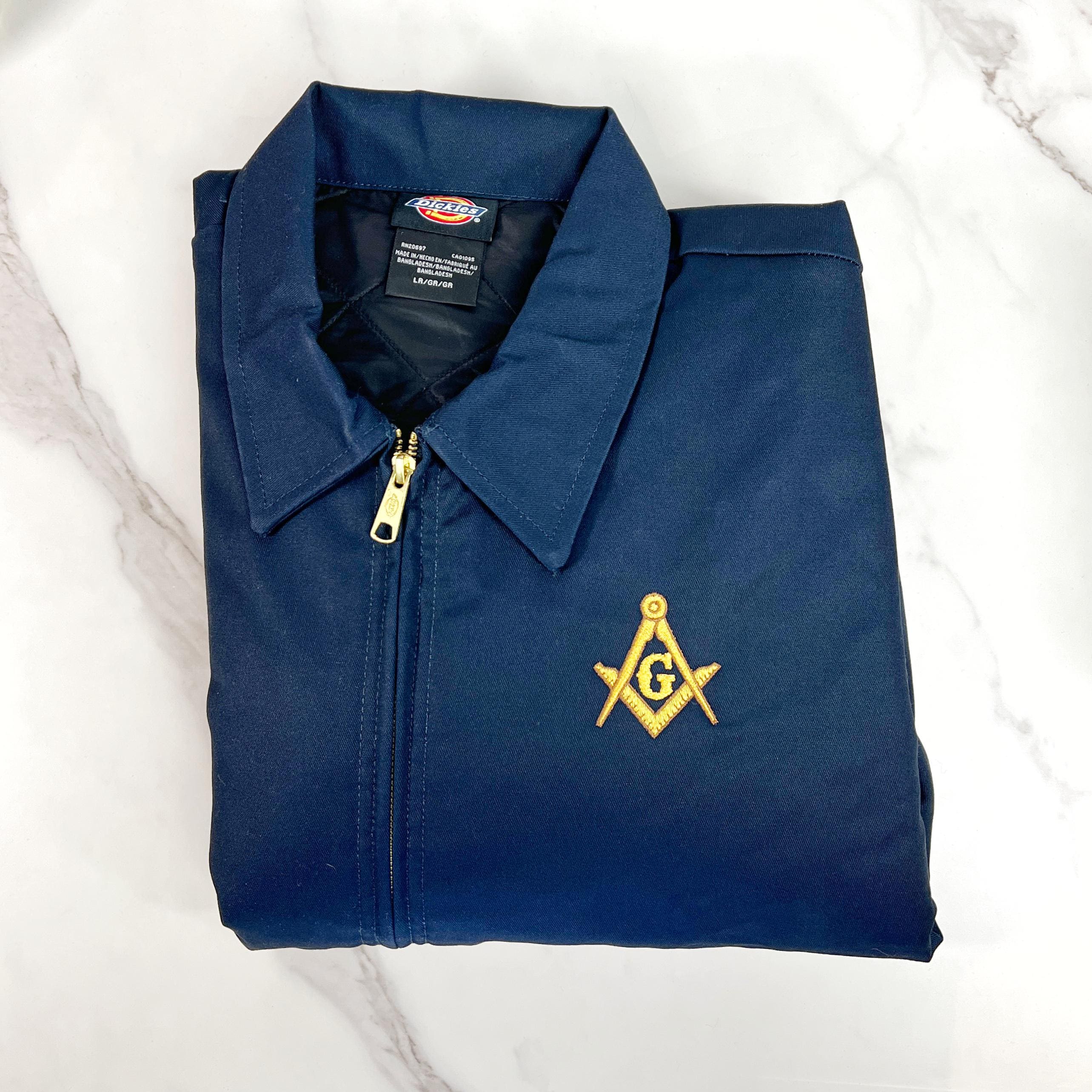 Masonic Square and Compass Dickie's Cold Weather Jacket - Etsy