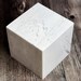 White Marble Masonic Cube - 6" Stone - Etsy