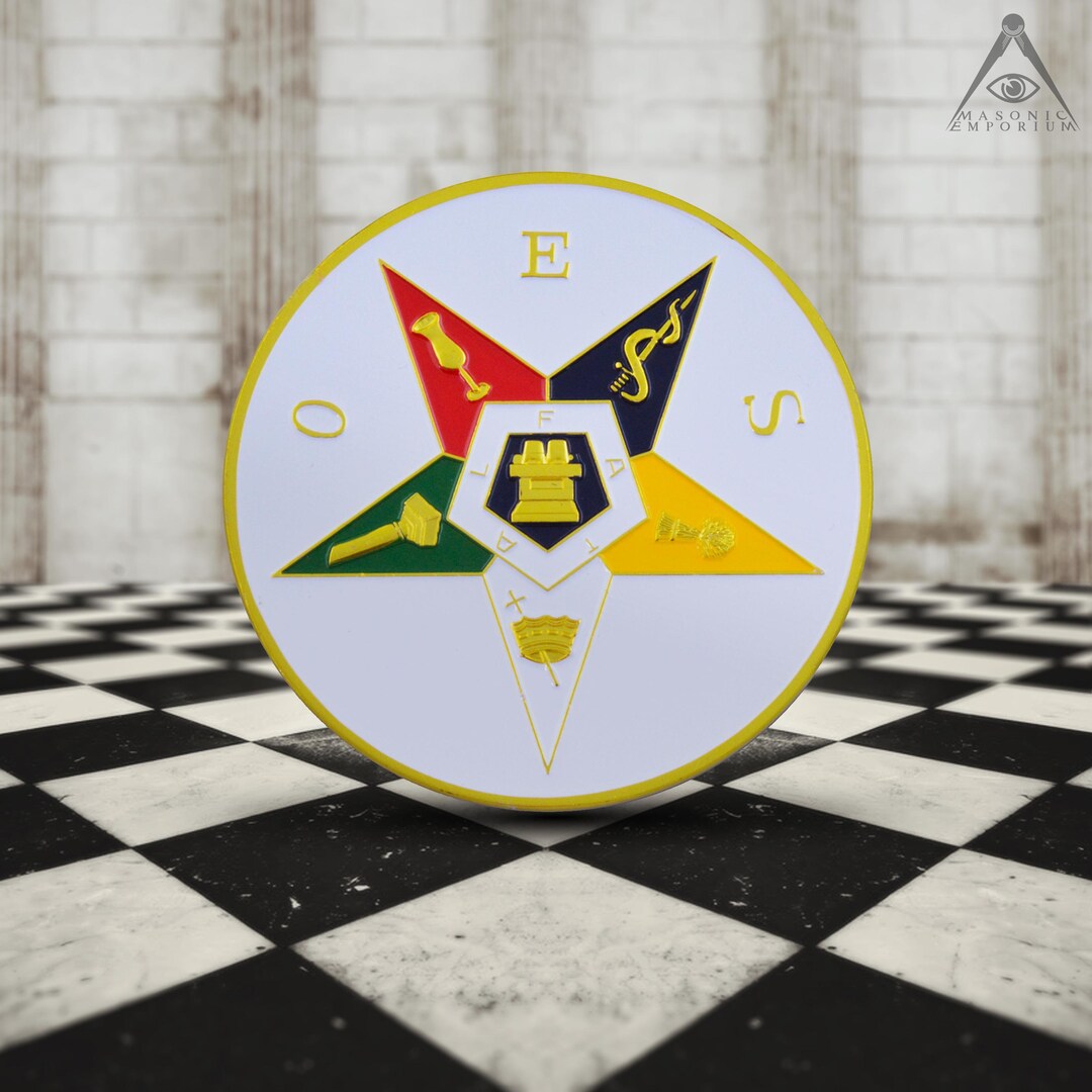 Order of the Eastern Star Auto Emblem - Etsy