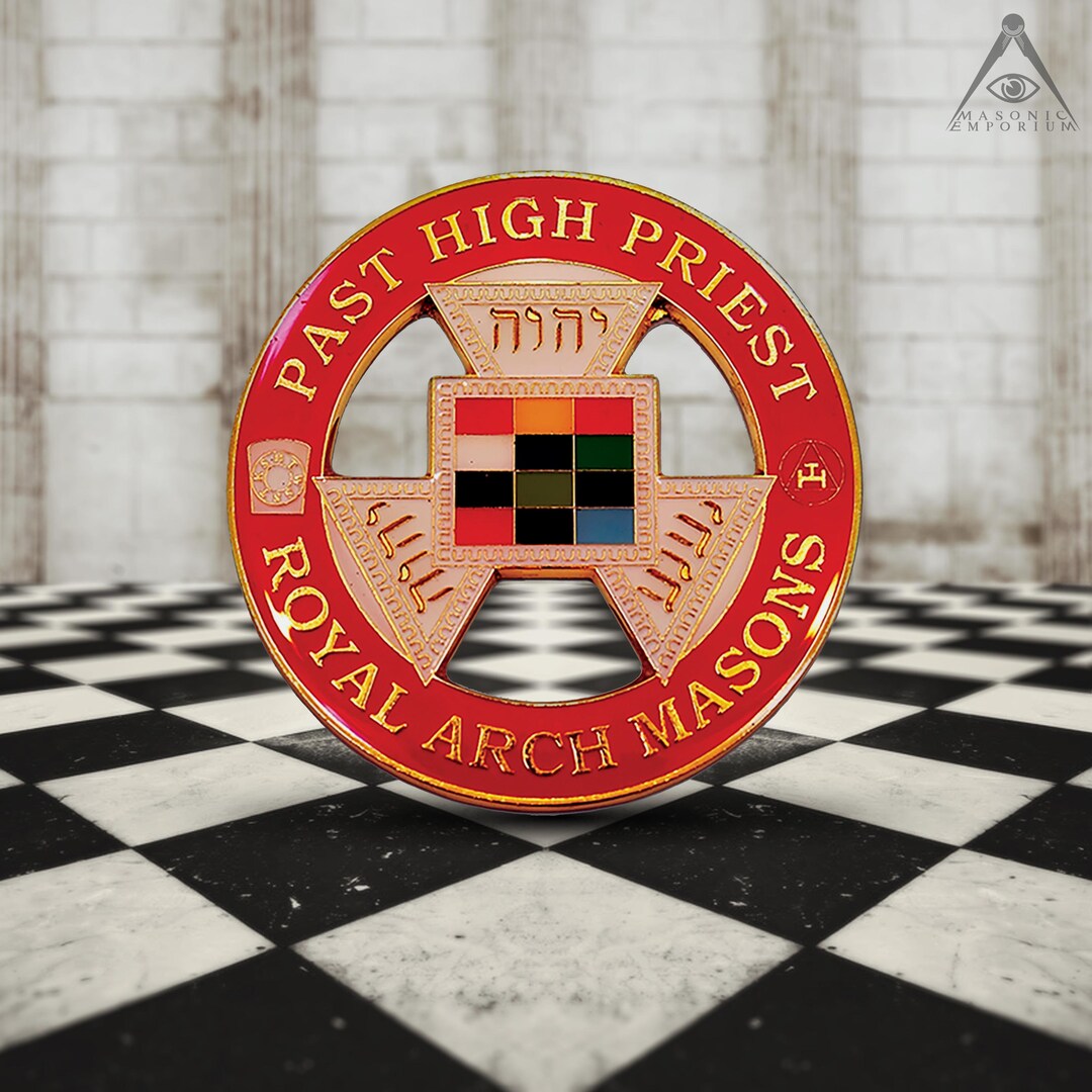 Royal Arch High Priest Masonic Auto Emblem - Etsy
