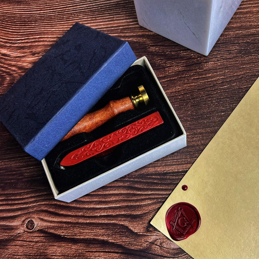 Masonic / Fraternal Wax Seal & Wax Set - Etsy