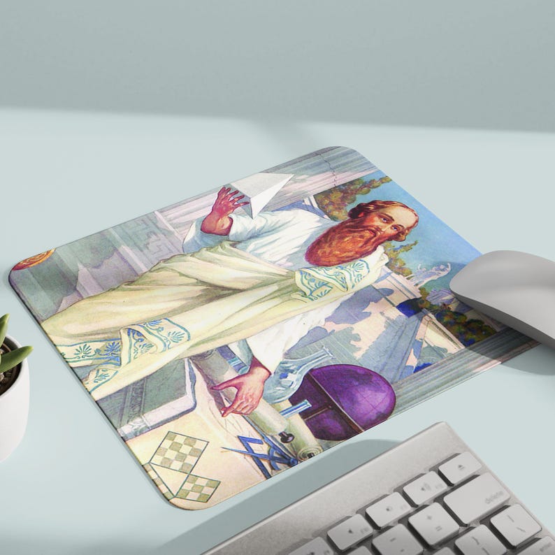 Masonic "pythagoras of Crotona" Mouse Pad - Etsy