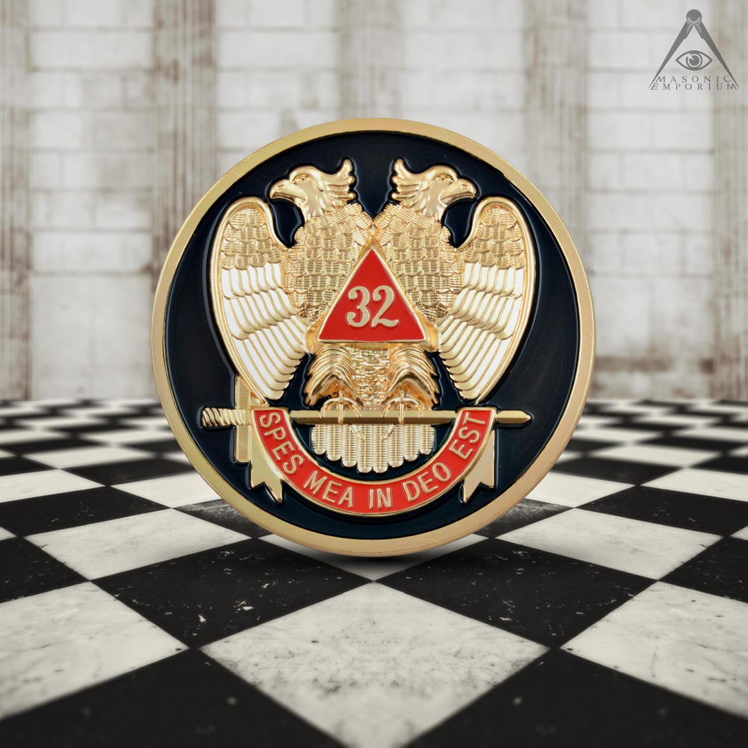 32nd Degree Scottish Rite Auto Emblem - Etsy