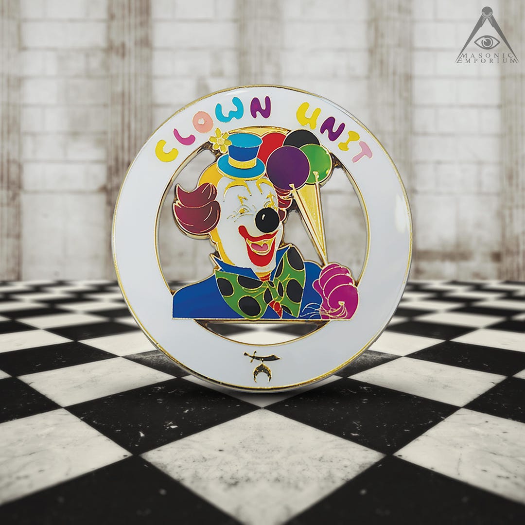 Shriner Clown Unit Auto Emblem - Etsy