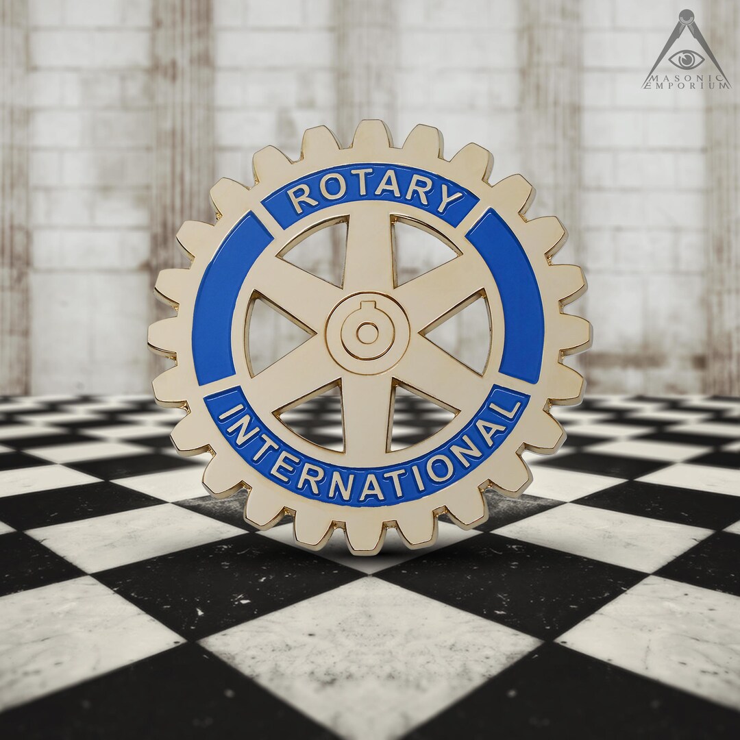 Rotary International Auto Emblem - Etsy