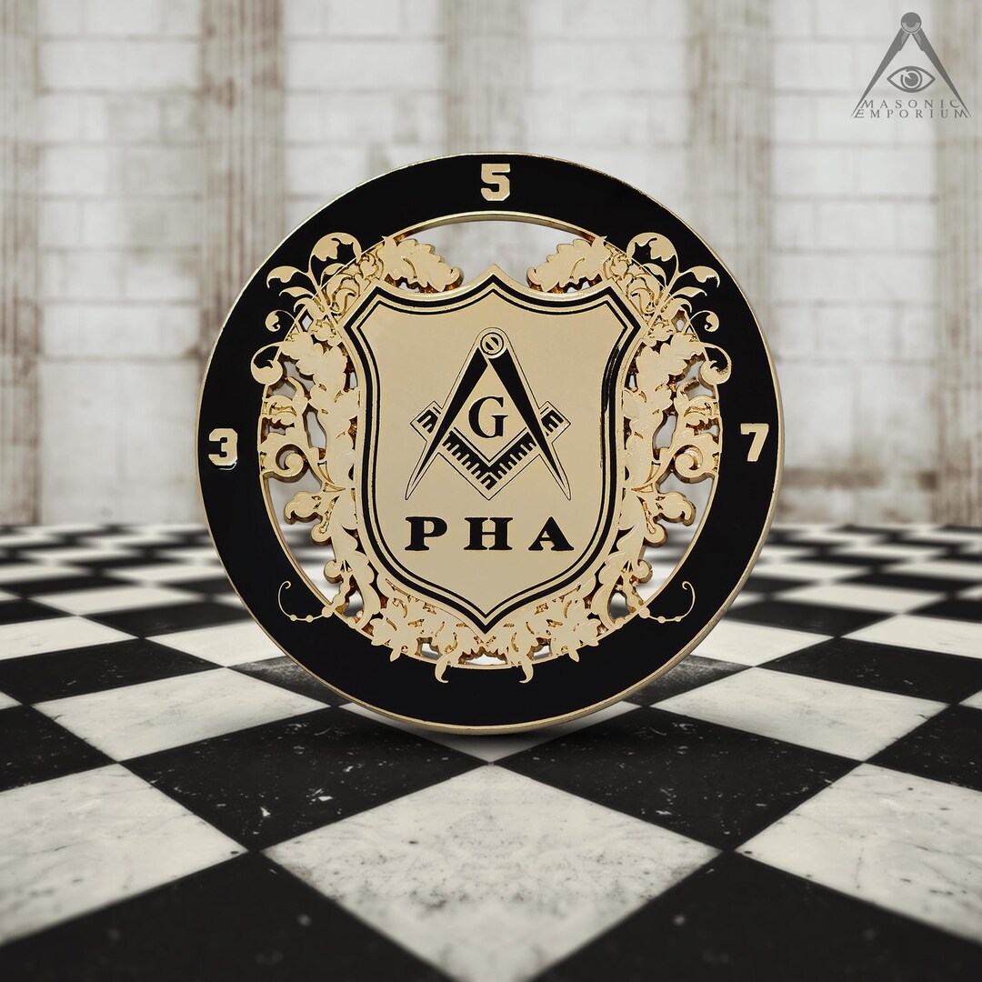 Prince Hall Shield Masonic Auto Emblem - Etsy