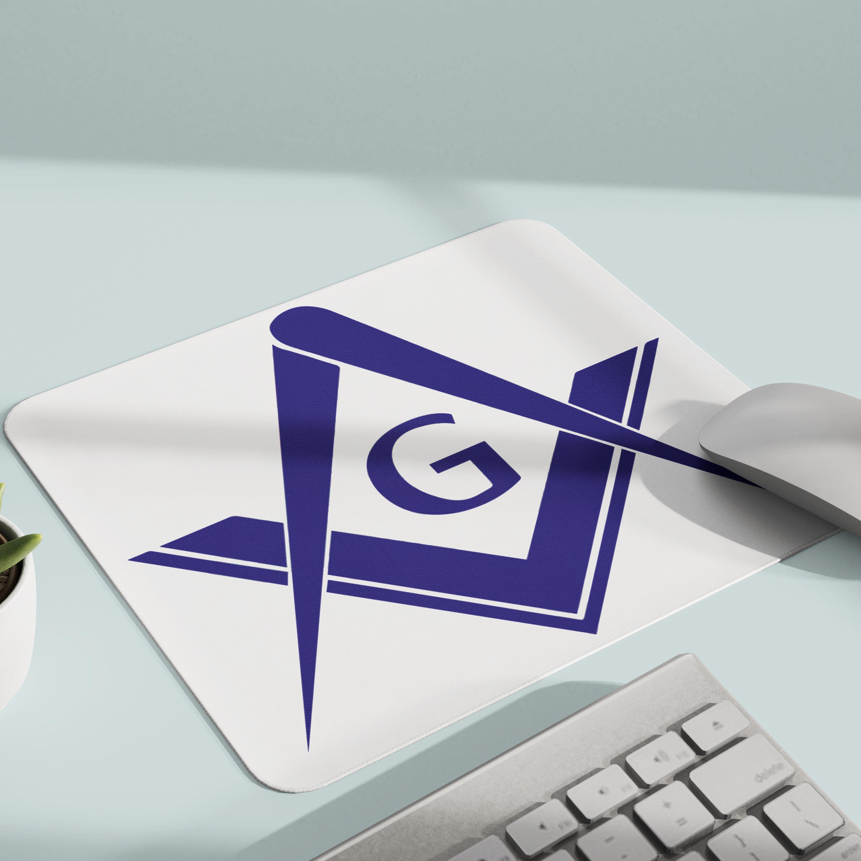 Masonic Blue Square and Compass Mouse Pad - Etsy