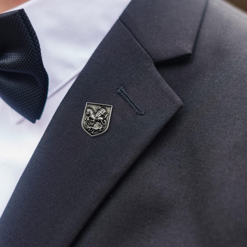 St George Lapel Pin - Etsy
