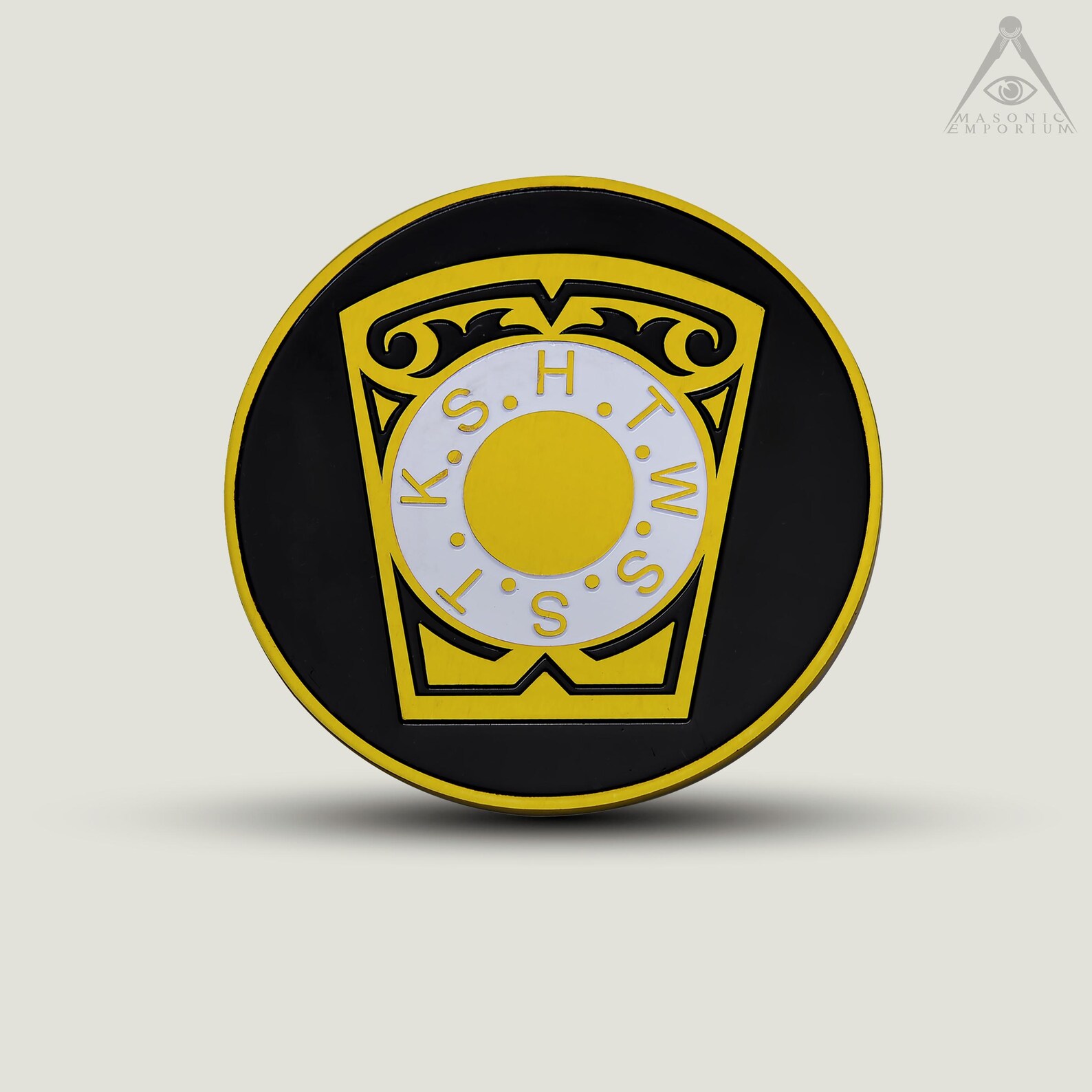 Keystone Masonic Auto Emblem - Etsy