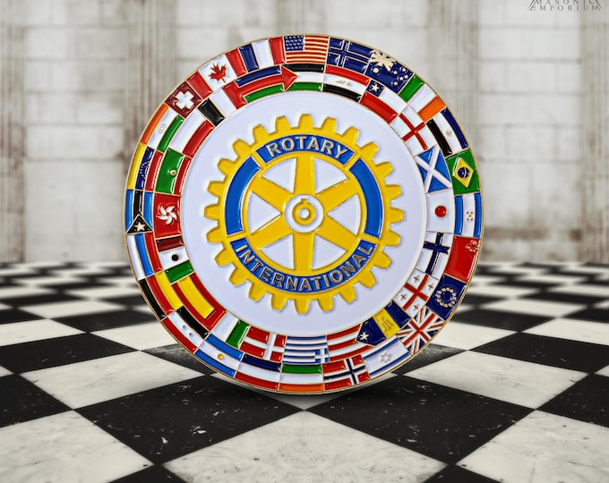 Rotary International Self-adhesive Decal (contour Cut) - Etsy