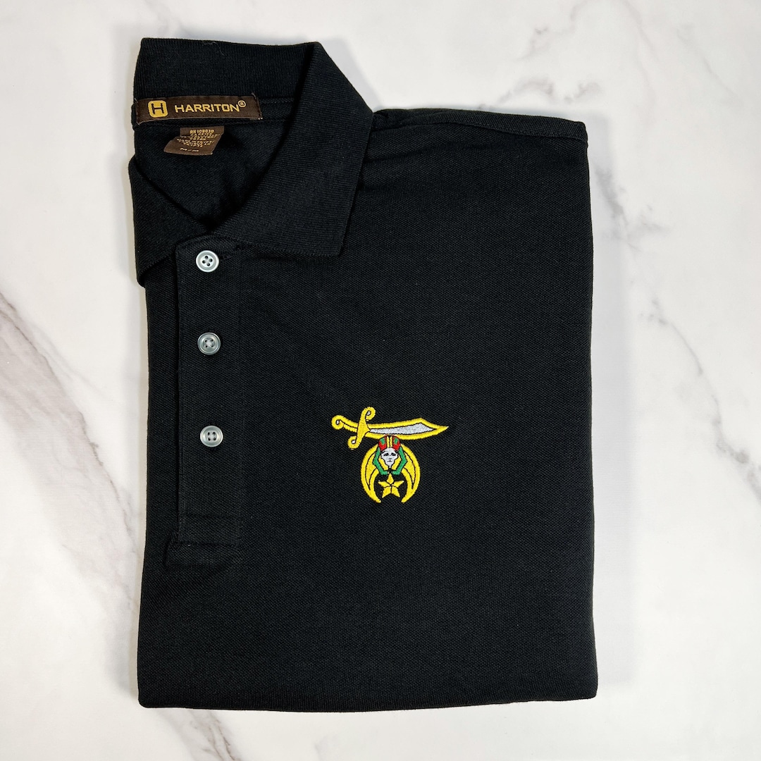 Masonic Shriner Scimitar Customizable Men's Polo - Etsy