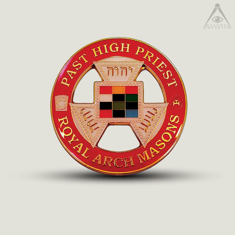 Royal Arch High Priest Masonic Auto Emblem - Etsy