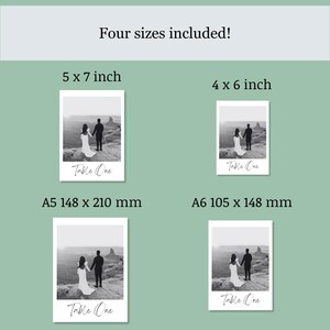 Custom Polaroid, Wedding Table Numbers, Photo Table Numbers, Table ...