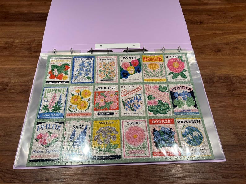 Premium Cauchys Jigsaw Puzzle Storage Folder for 1000 Pieces ...