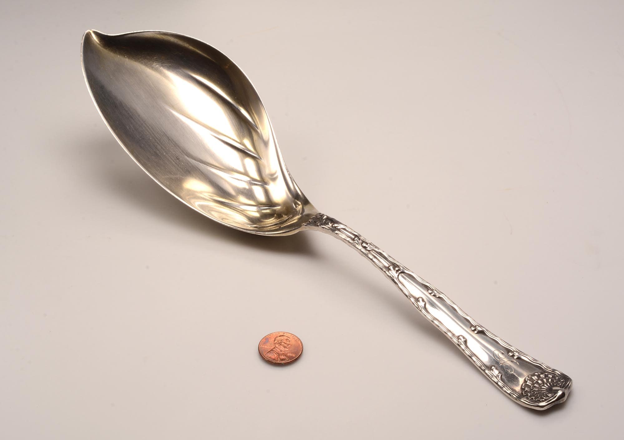 Antique Tiffany & Co. Sterling Silver Server: Wave Edge - Etsy