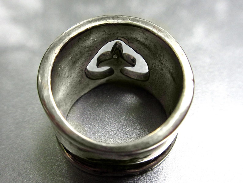 Unisex Sterling MCM Ring: Bold Fleur De Lys Design - Etsy