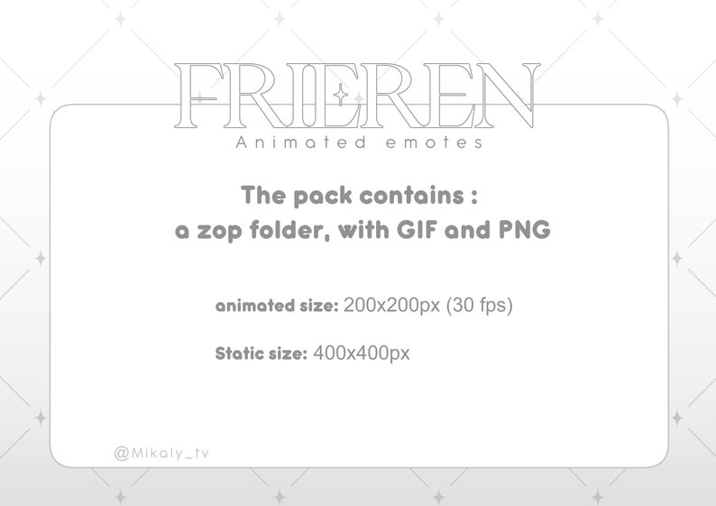 ANIMATED Frieren Pack Emote | Discord and Twitch | Animated and Static ...