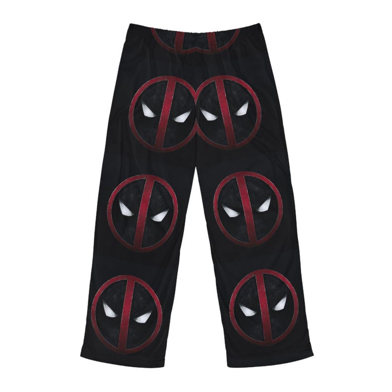 Deadpool Men's Pajama Pants, Marvel Comics Lounge Sleepwear, Funny ...