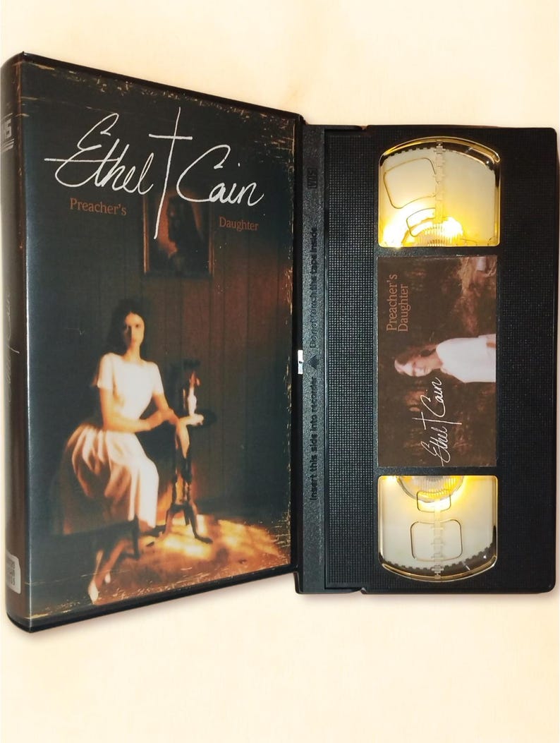 Decorative VHS Led Lamp Ethel Cain Preacher's Daughter Album - Etsy
