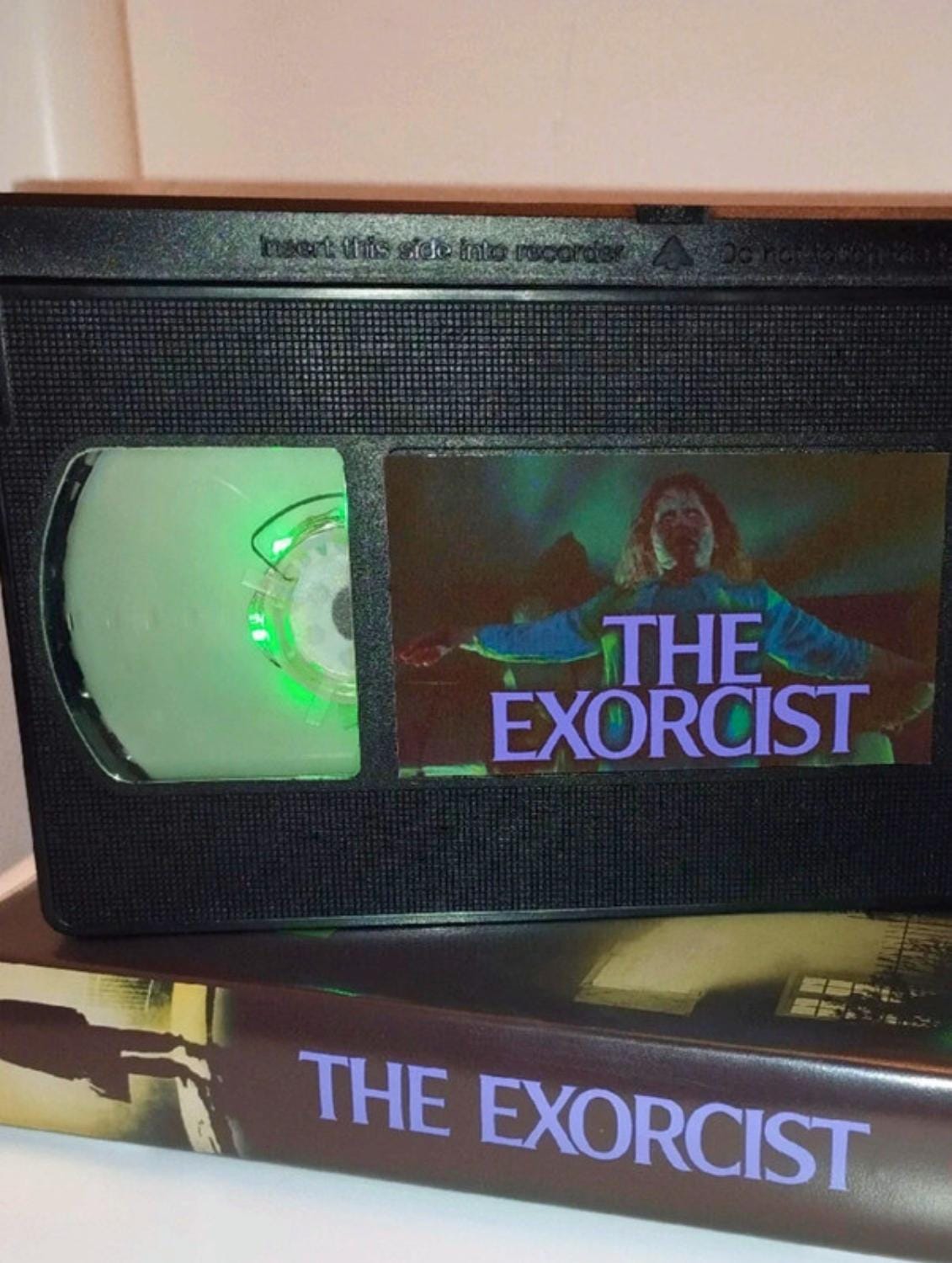 The Exorcist Decorative VHS Led Lamp Horror Movie Retro VCR Decor - Etsy
