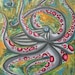 Octopus Painting, Original Oil Painting, Underwater Art, Ocean Wall ...