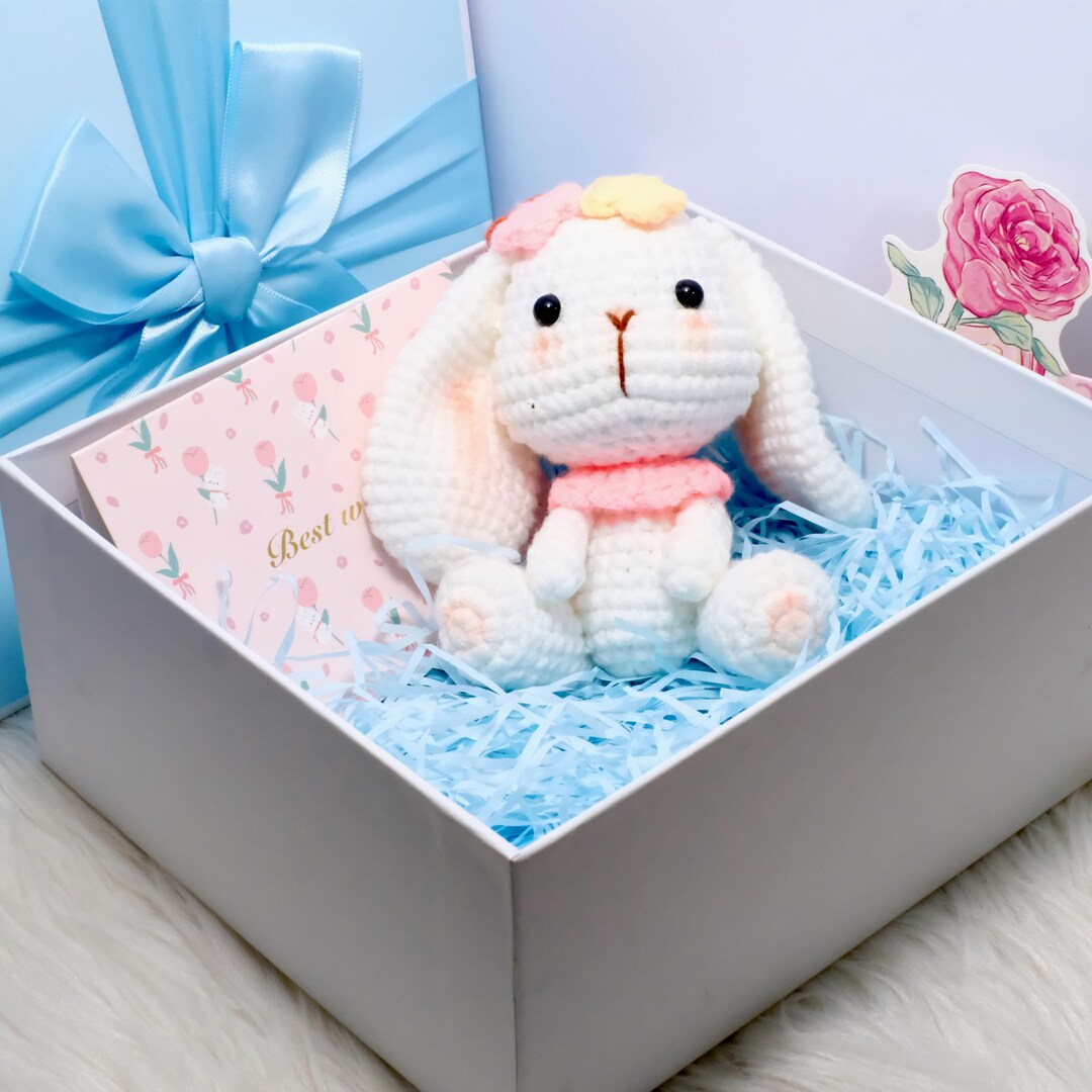 Crochet Cute Bunny , Custom Amigurumi Rabbit, Amigurumi Crochet Pink ...