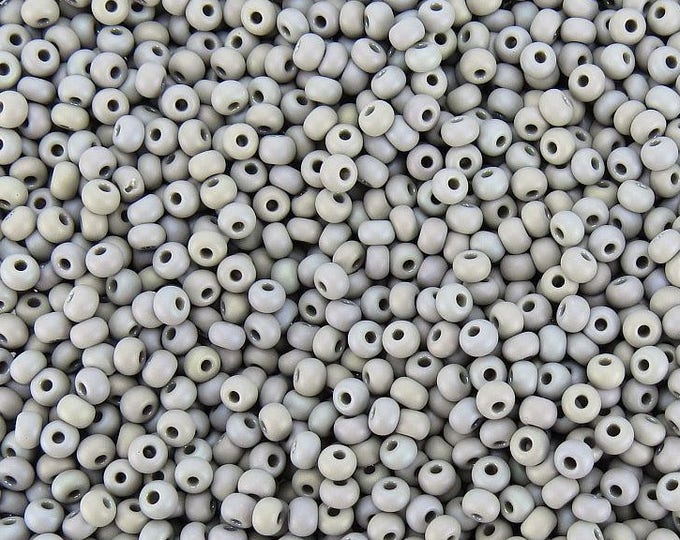 6/0 Opaque Rainbow Mix Czech Glass Seed Bead Strand (CW177) - Etsy