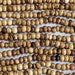 6x4mm Light Brown Water Buffalo Bone Rondelle Beads - 15 Inch Stand ...