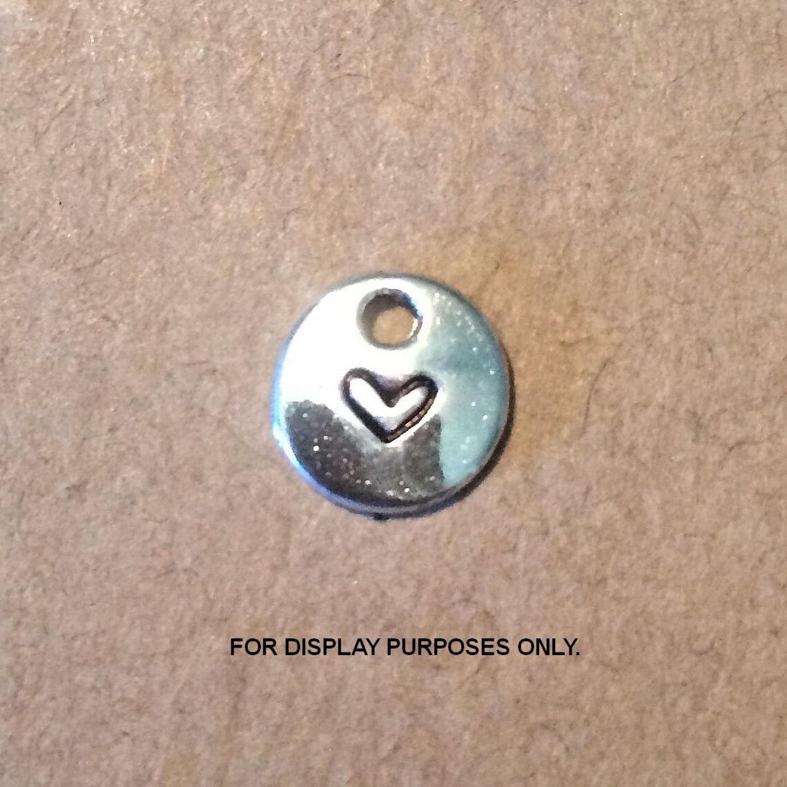 8x1.5mm Antique Brass Alloy Metal Lentil/Charm Qty 10 | Etsy