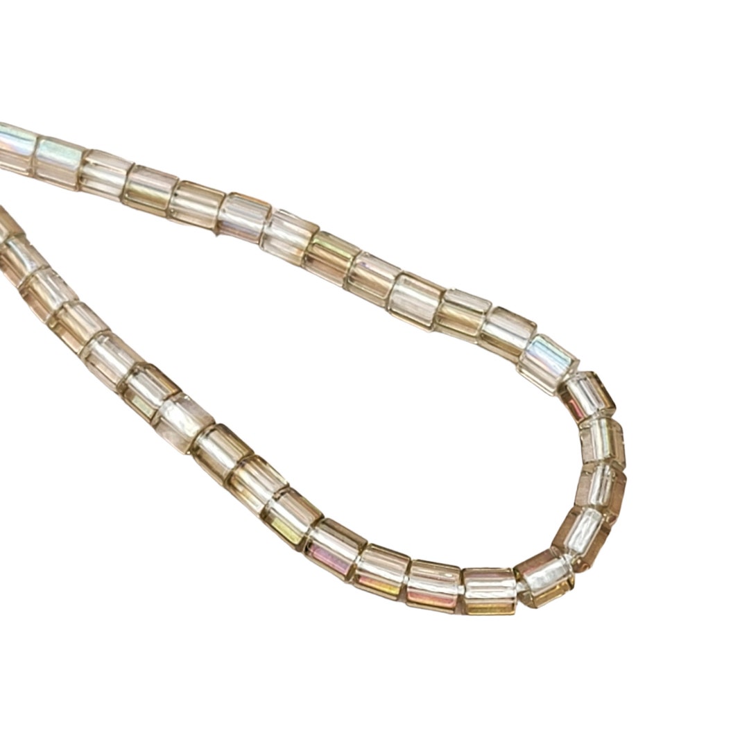 4x4mm Crystal Celsian Czech Glass Atlas Beads - Qty 100 (ATL05) - Etsy