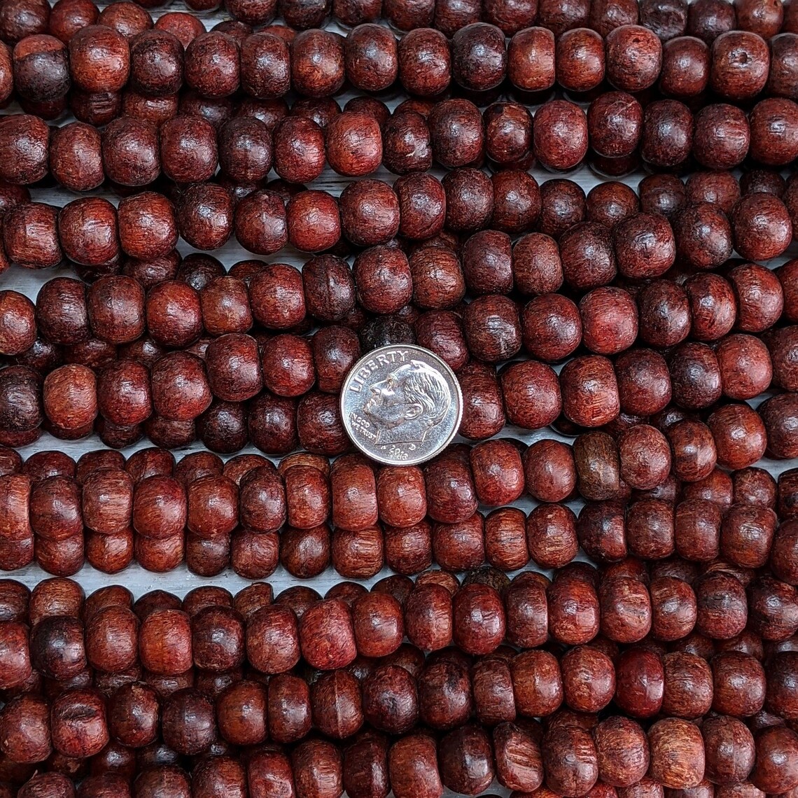 10mm Mahogany Red Round Wood Beads - 16 Inch Strand (AW19) - Etsy