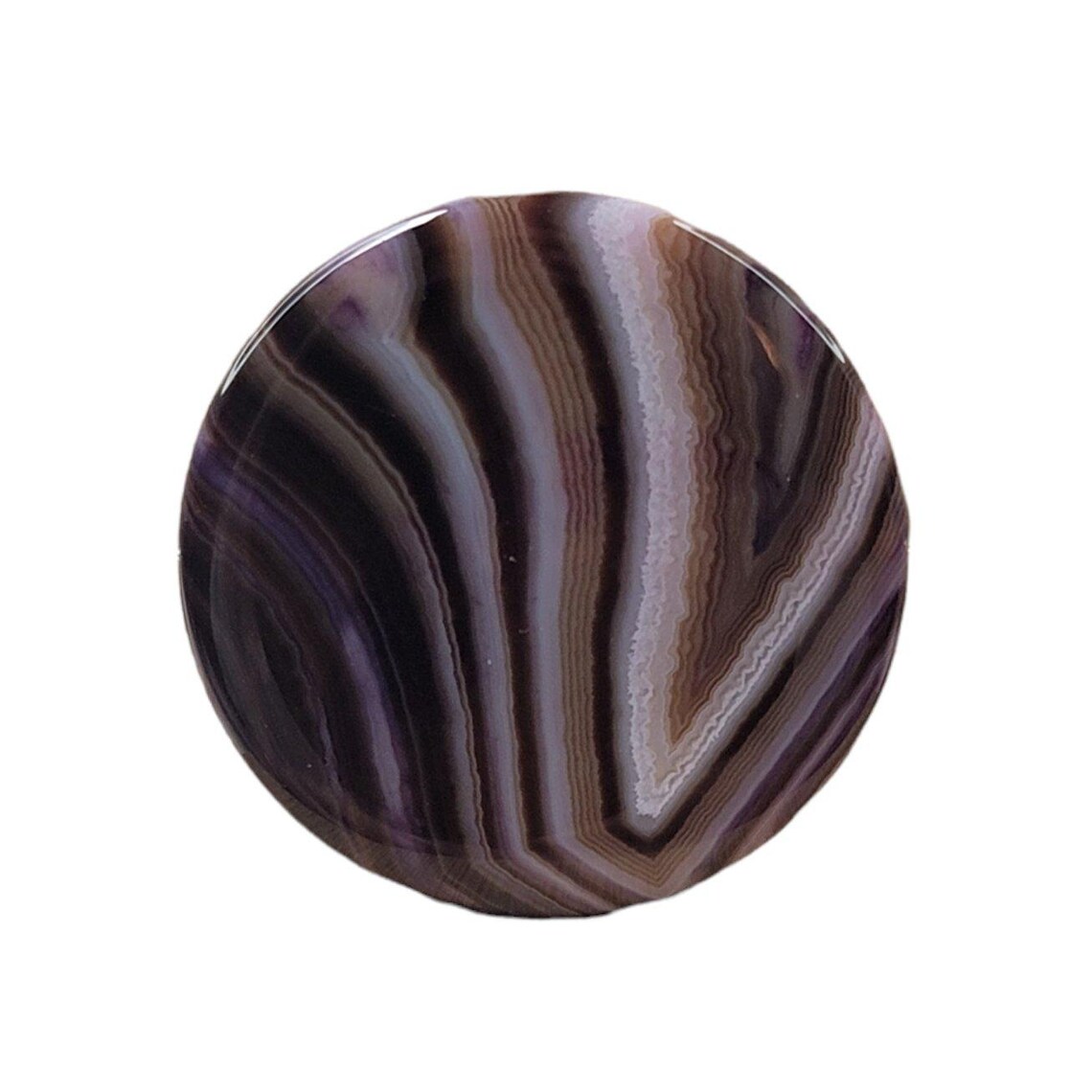 40x8mm Handcrafted Natural Banded Agate Gemstone Pendant (PEND59) - Etsy