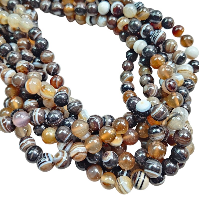 Banded Agate Beads - Etsy