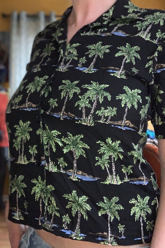 Vintage 90s Tropical Palm Gem