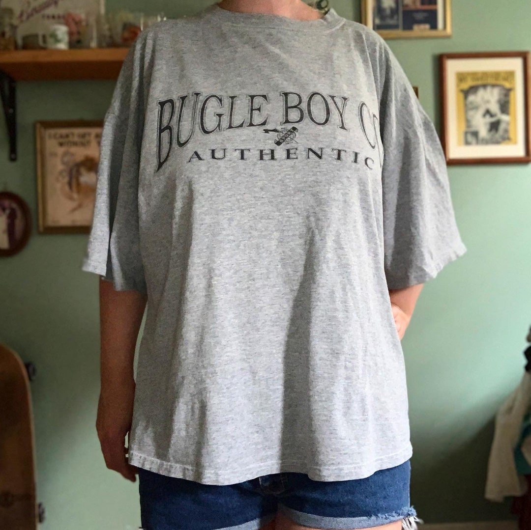 90s Vintage Authentic Bugle Boy Co Shirt - Etsy