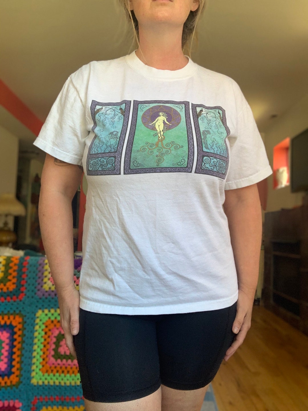 Vintage 1990s Double Sided Lilith Fair 1999 Concert Tee- Dickie Chicks ...