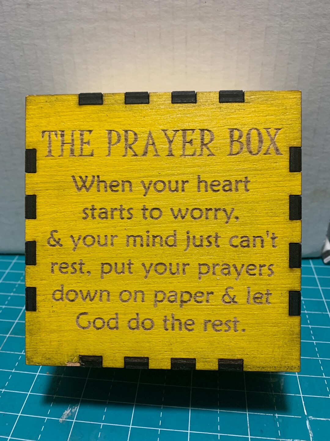 Wooden Prayer Box - Etsy