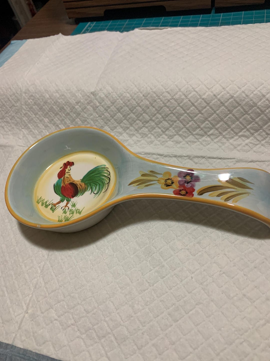 222fifth PTS International "rooster" Spoon Rest - Etsy