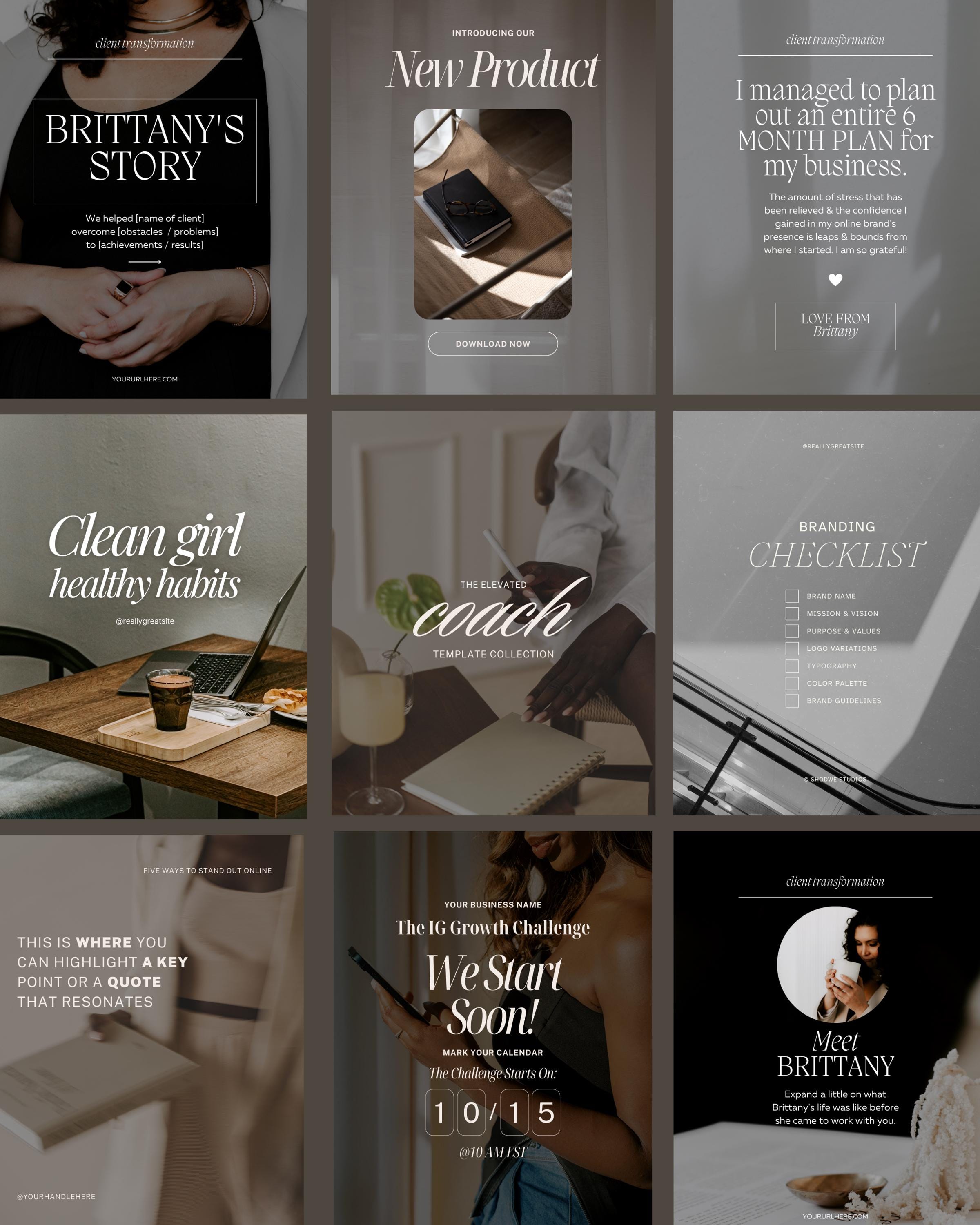 150 Instagram Post Templates | Marketing Templates | Instagram ...