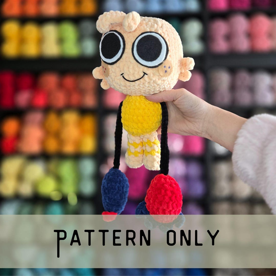 Goob Dandy's World Crochet Pattern, Game Character - Etsy Canada