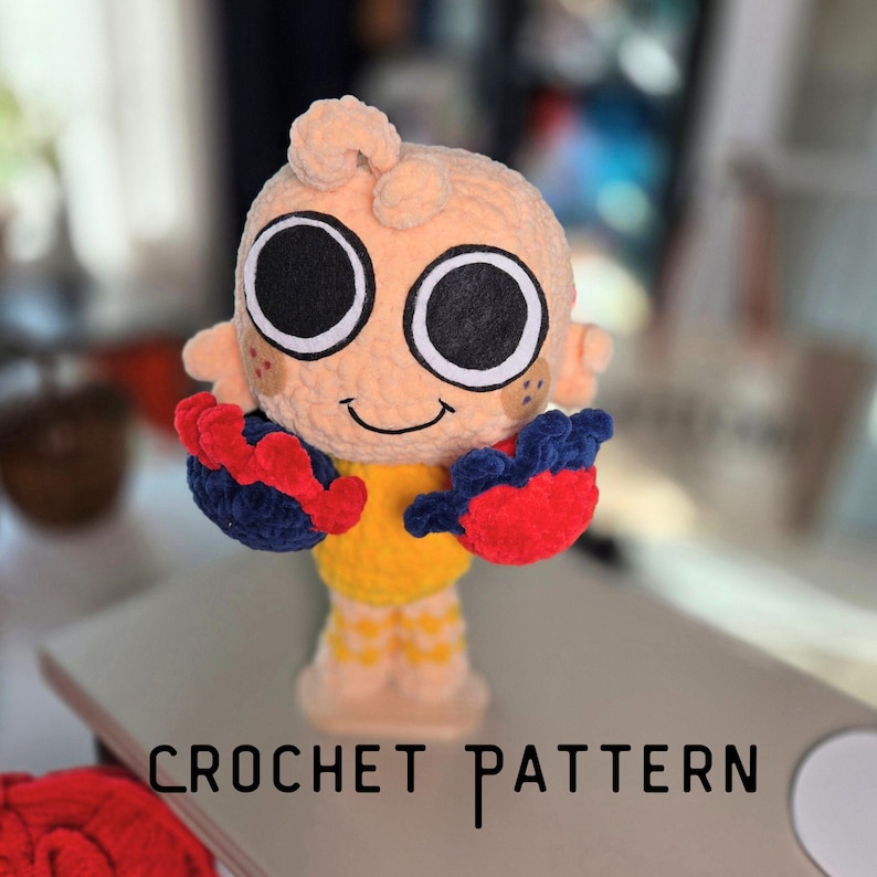 Goob LOW-SEW Dandy's World Crochet Pattern, Game Character - Etsy