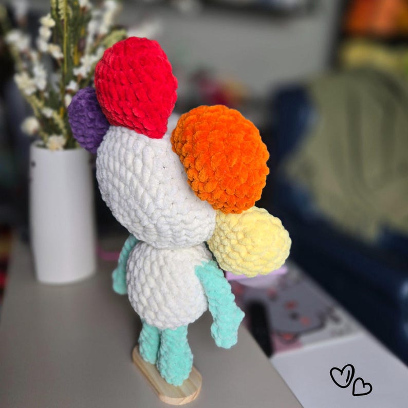 Dandy Flower, Dandys World Crochet Pattern, Low Sew - Etsy UK