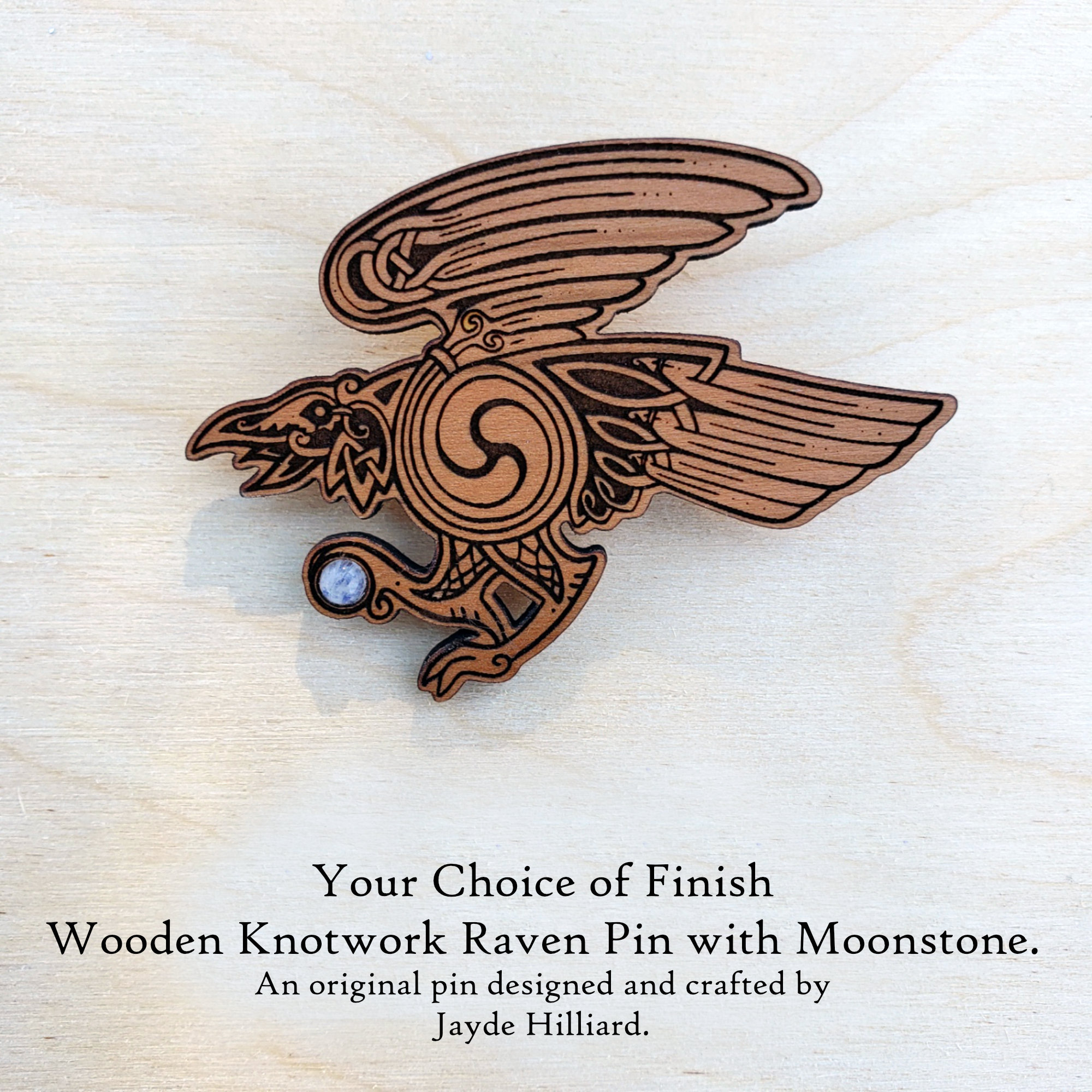 Norse Knotwork Raven