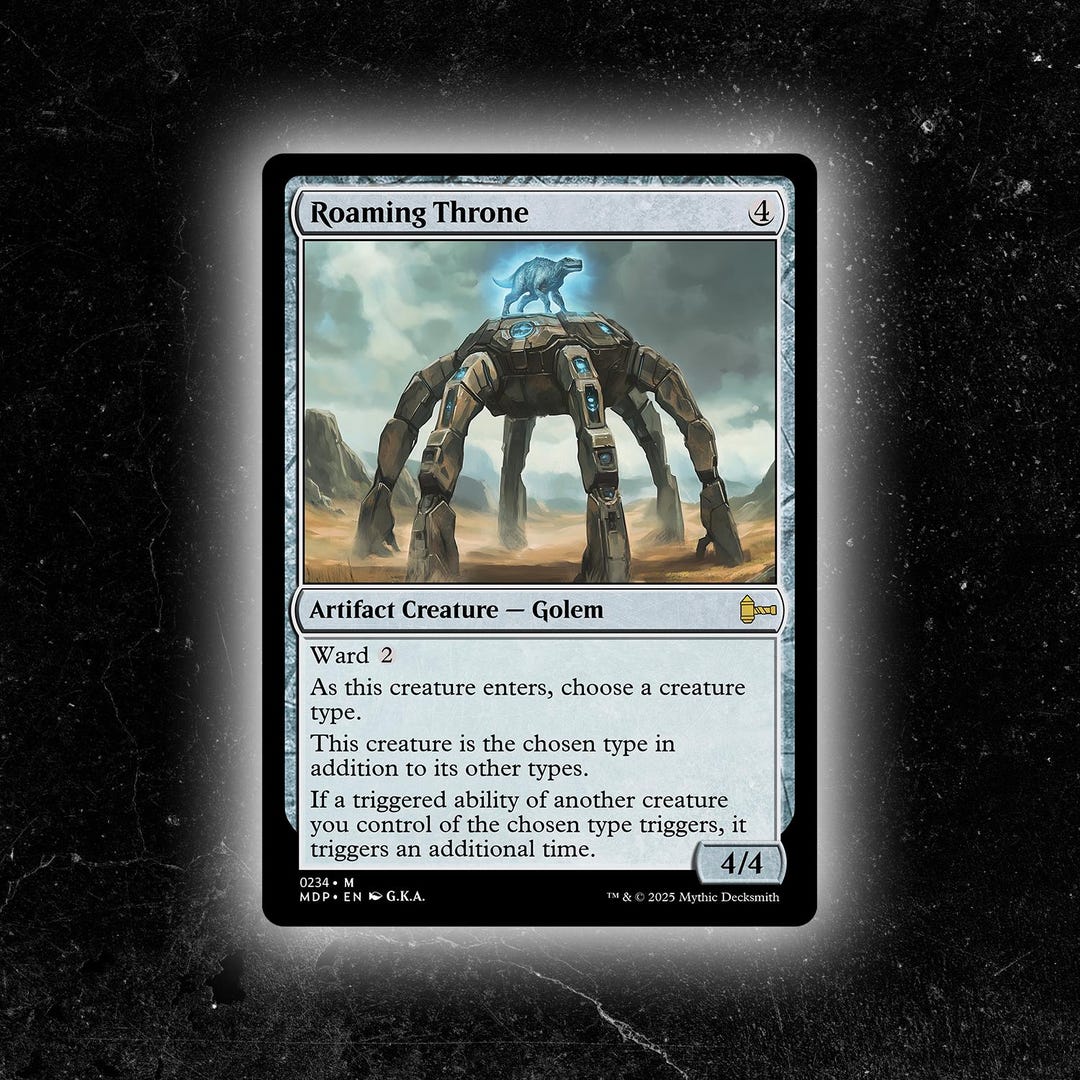 Roaming Throne - Custom Proxy MTG Card - High-quality, Durable, and ...