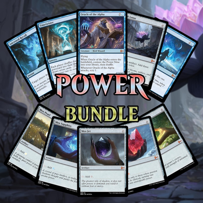 Power 9 Mtg - Etsy